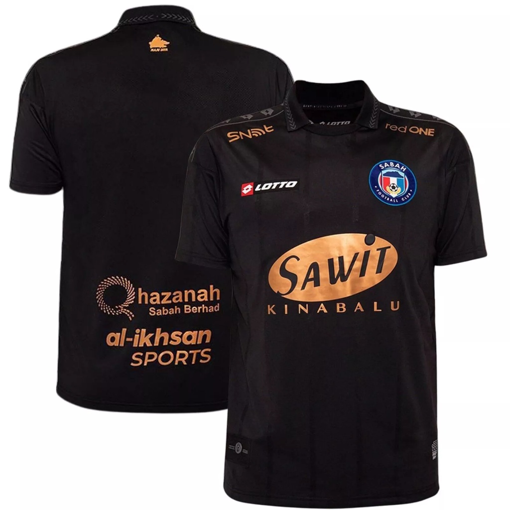 Sabah Fc Jersey 2023 Player Issue Lotto Sabah Jersi Sabah Collar Home ...