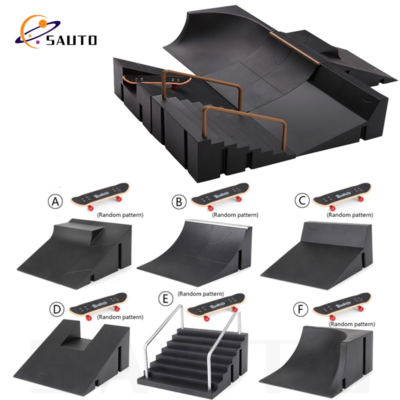 Finger Skateboard Park Ramp Set Tech Deck Funny Interior Extreme Sport ...