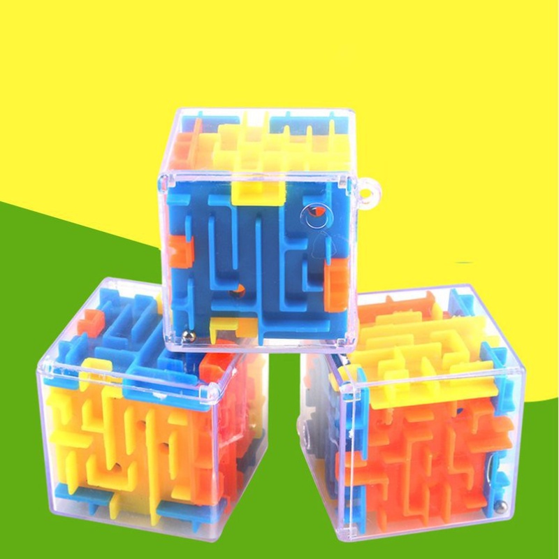 Maze 3D Magic Cube Walking Beads 4-12 Year Old Children's Six-sided ...