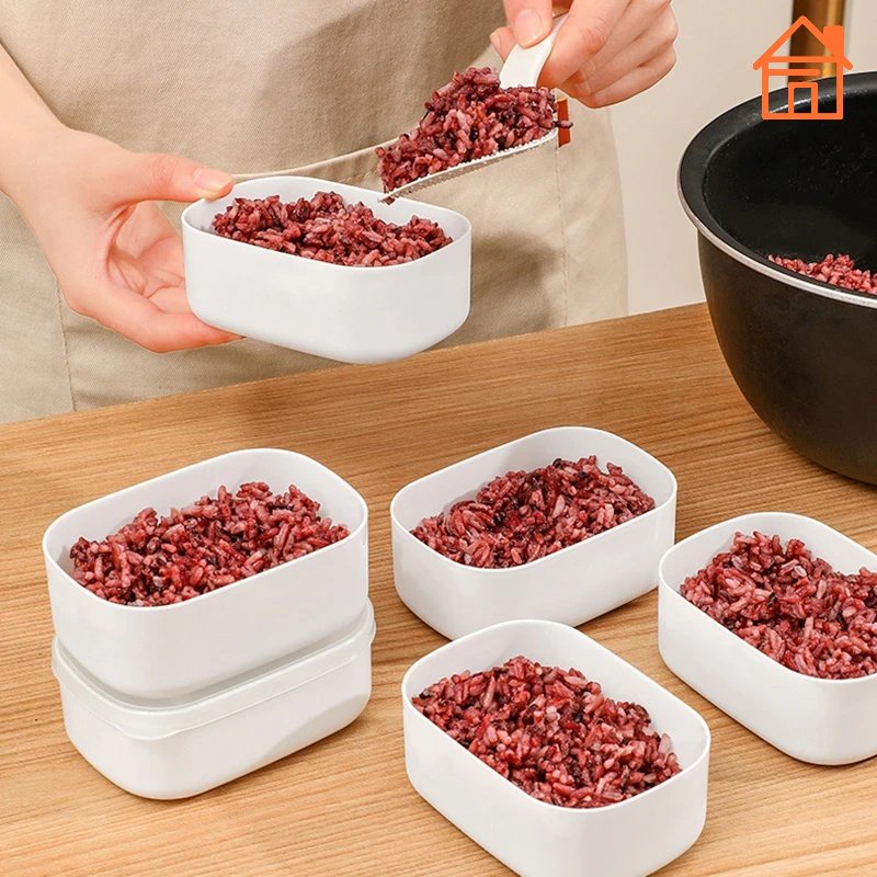 Kitchen Microwave Heatable Coarse Grain Rice Storage Box / Refrigerator ...