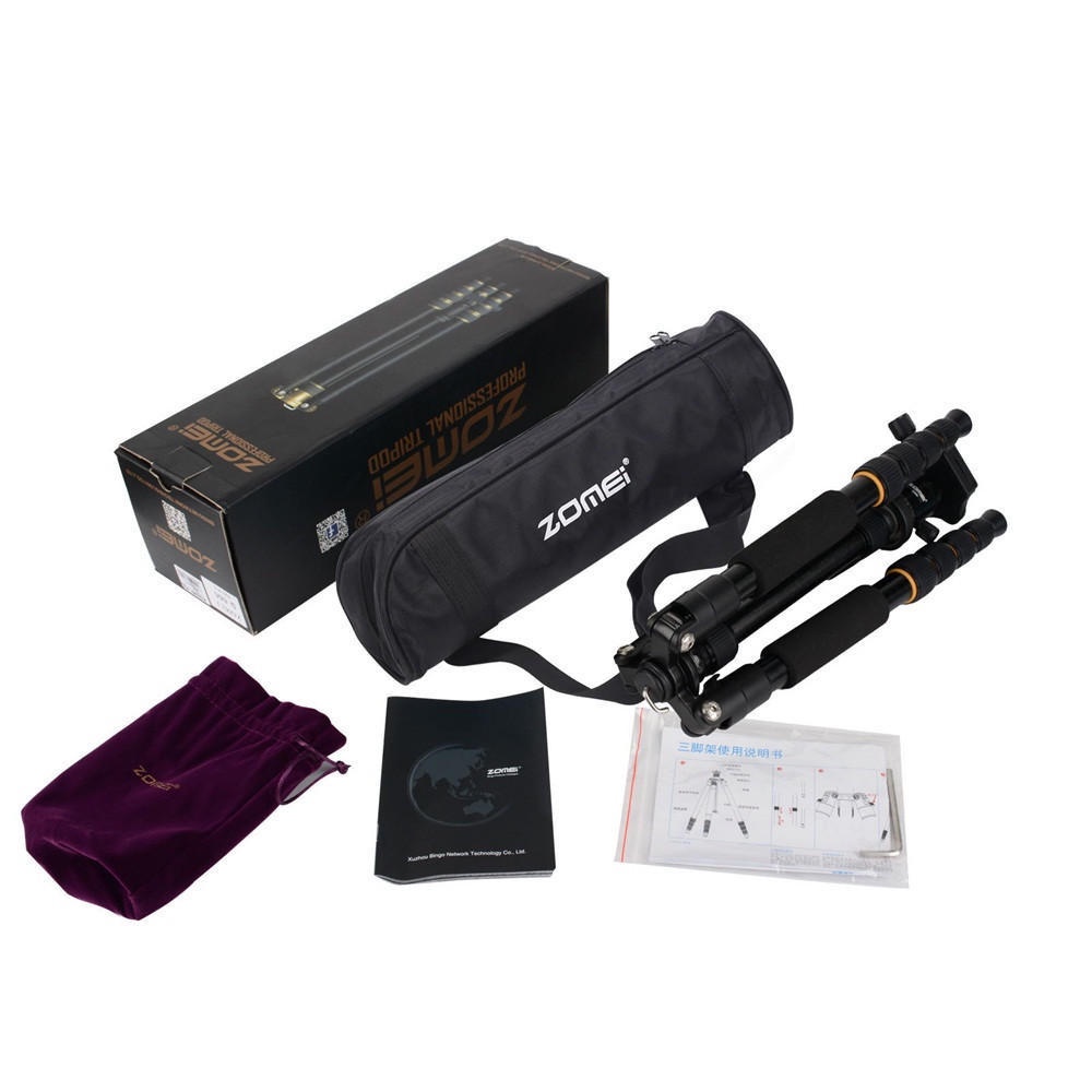 Professional Photographic Zomei Q666 Travel Compact Aluminum Magnesium ...
