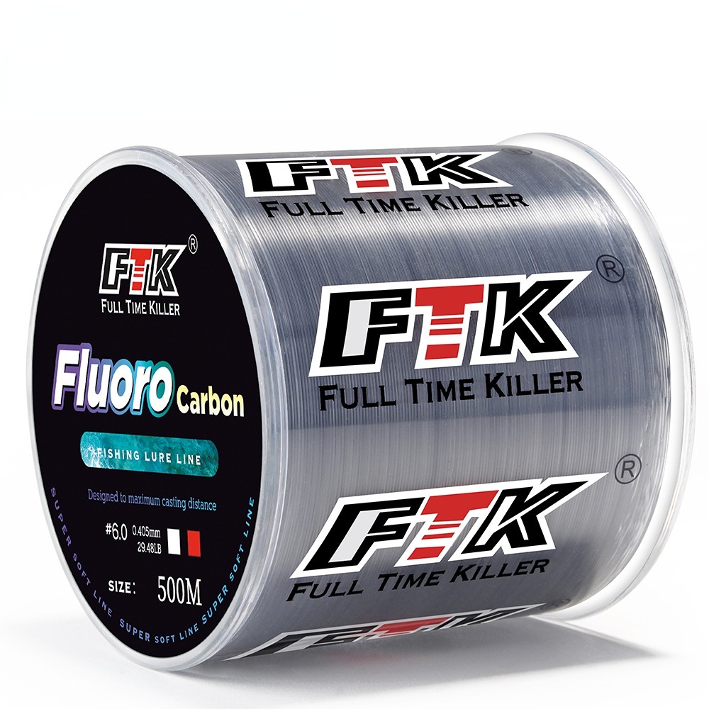 300M/500M Fluorocarbon Coating Fishing Line 0.20mm-0.60mm 7.15LB-45LB ...
