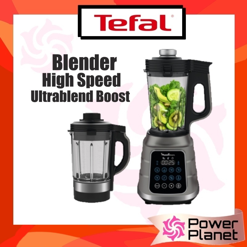 Tefal High Speed Blender BL985A Vacuum Glass Ultrablend Boost BL985 ...