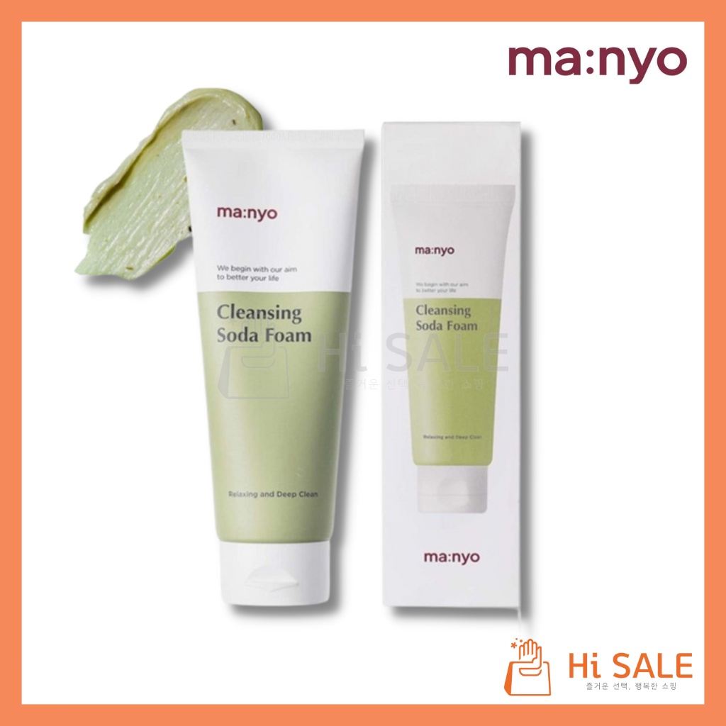 MANYO Deep Pore Cleansing Soda Foam 150ml (Renewal) | Shopee Malaysia