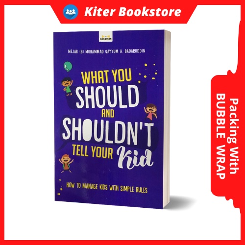 Buku What You Should And Shouldn't Tell Your Kid Tip To Manage Kids ...
