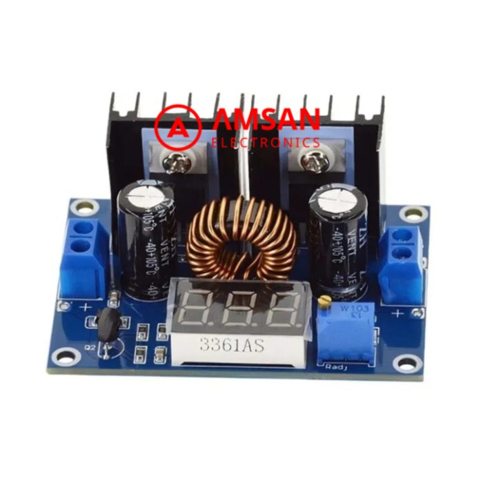 XL4016E1 DC Step-Down With Volt Meter Buck Converter 200W 8A / XH-M404 ...