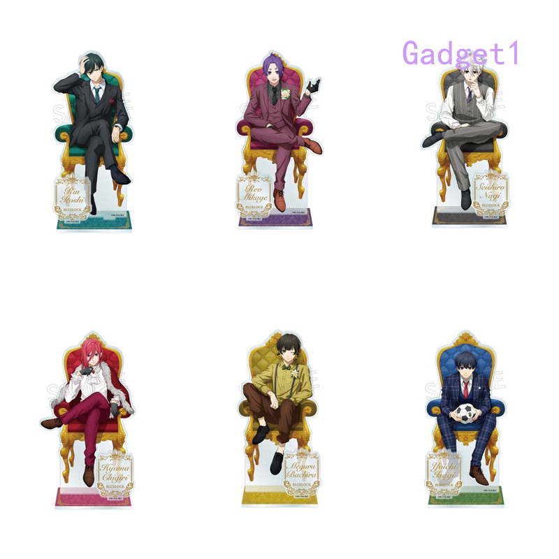 Anime BLUE LOCK Action Figure Stand Chigiri Hyoma Kira Ryosuke Acrylic ...