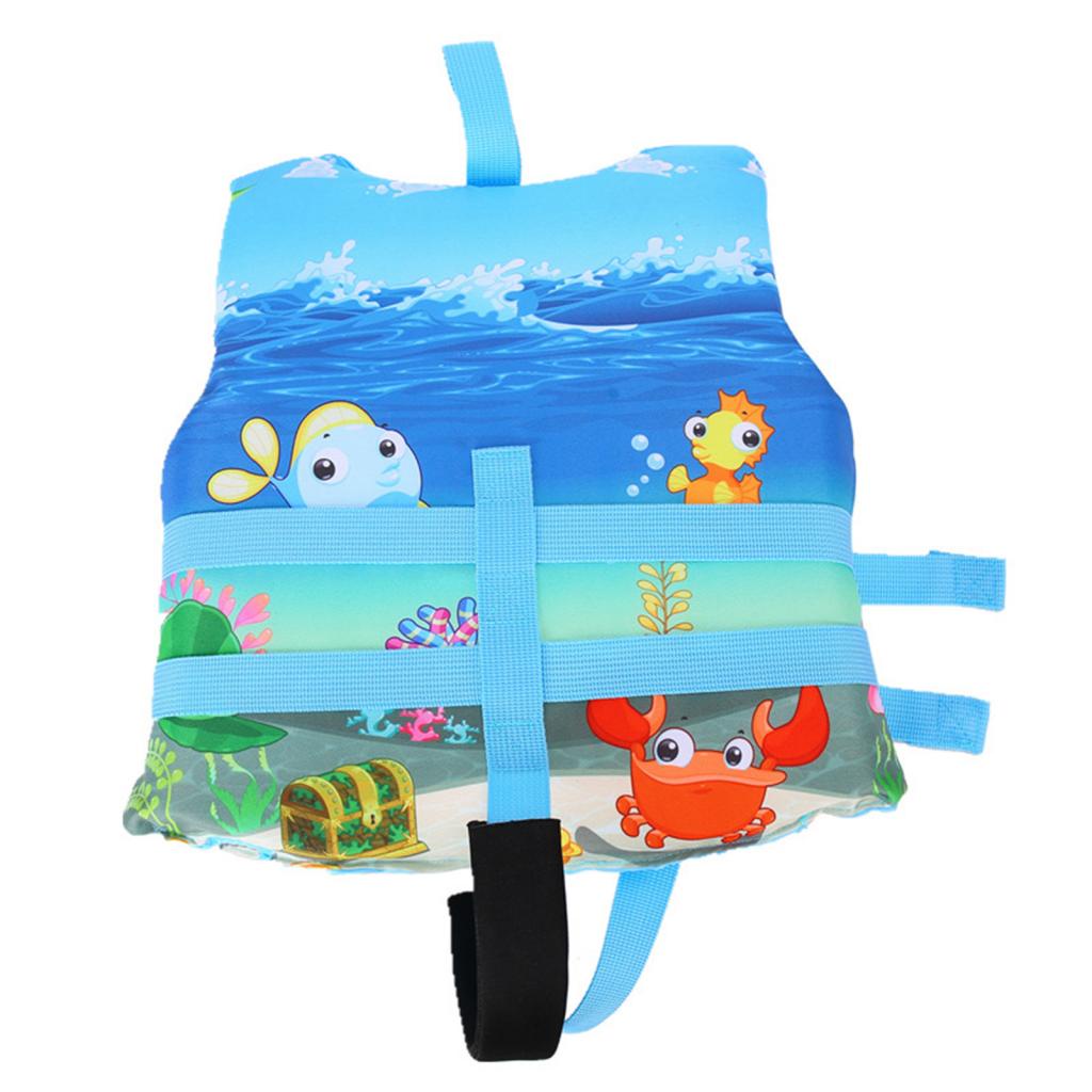 HaK-Kids Swimming Life Vest Cartoon Animals Print Flotage Life Jacket ...