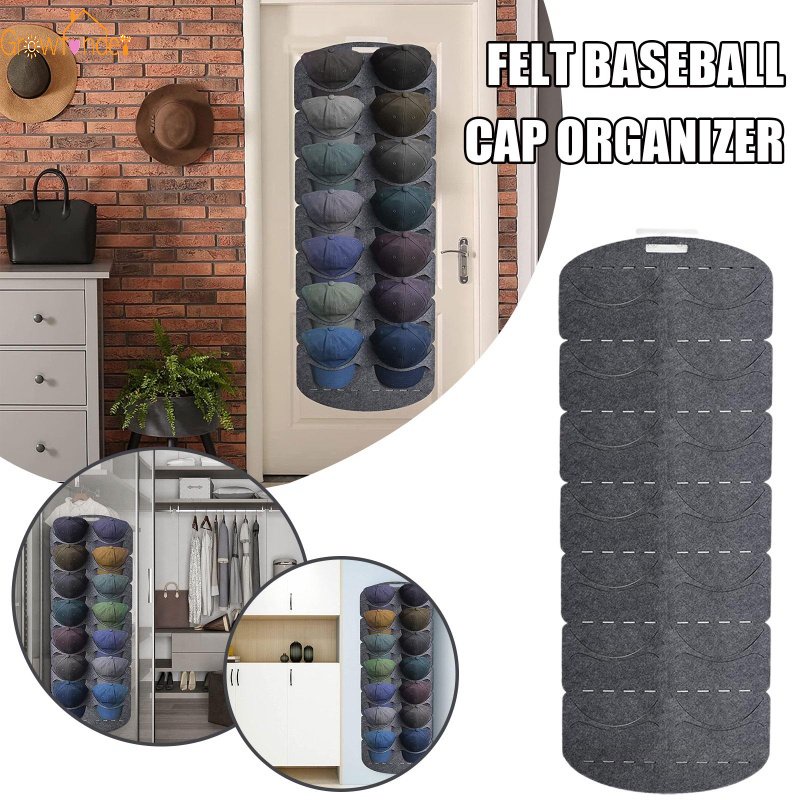 Durable Large Capacity Hats Display Stand Storage Shelf Baseball Cap ...