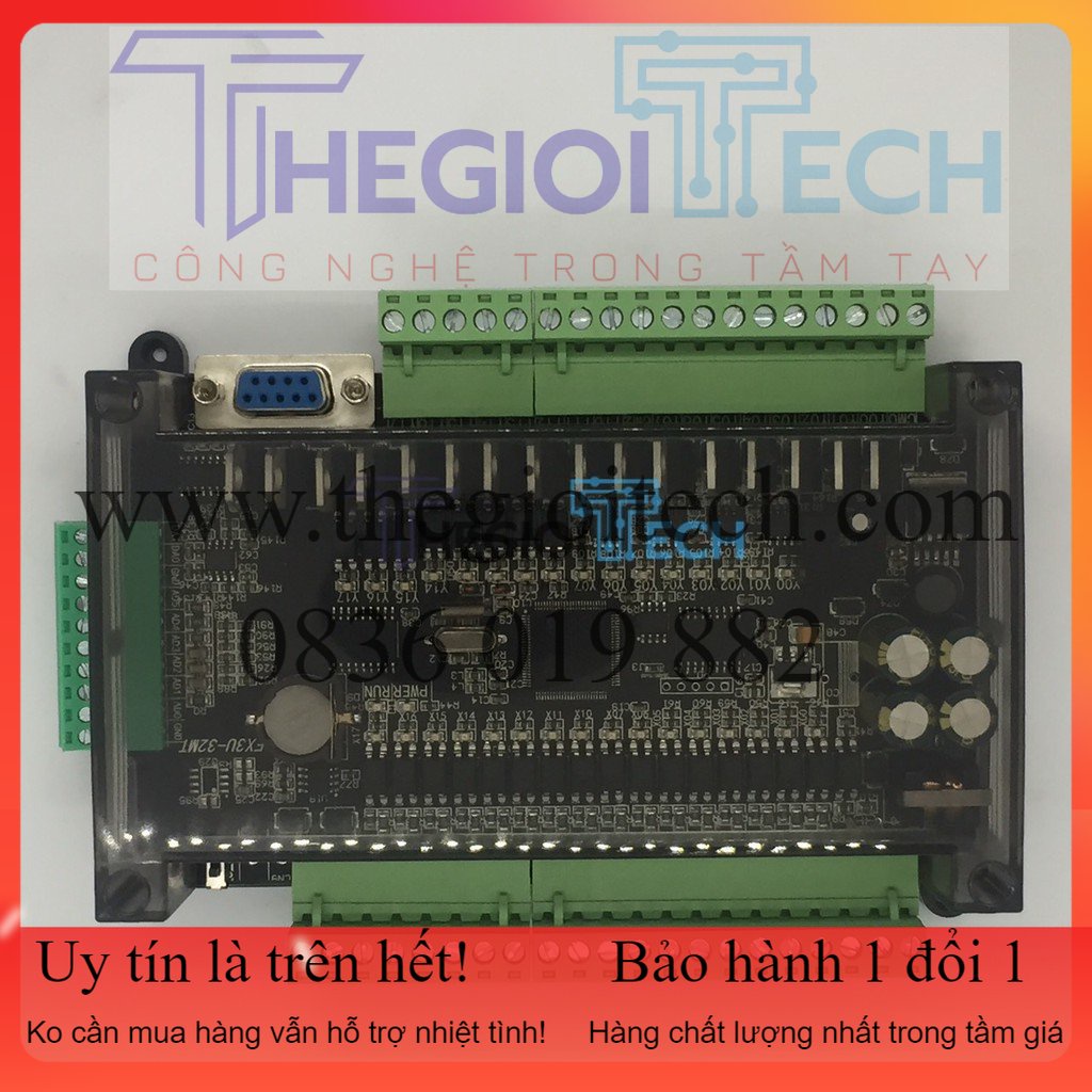Mitsubishi PTL PLC Programming Board Set FX3U-32MT, FX3U-30MR, FK3U ...