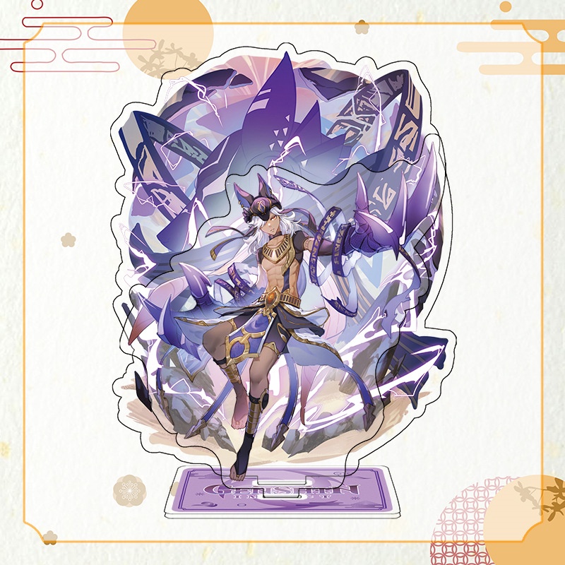 Genshin impact stand double layer stand Acrylic stand genshin impact ...
