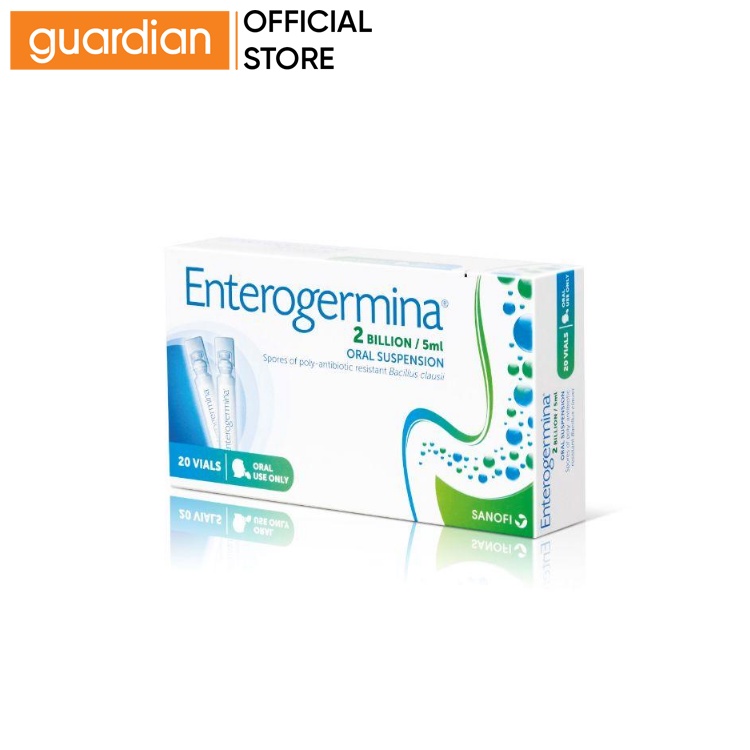 Enterogermina Liquid Probiotic 5ml x 20 vials | Shopee Malaysia