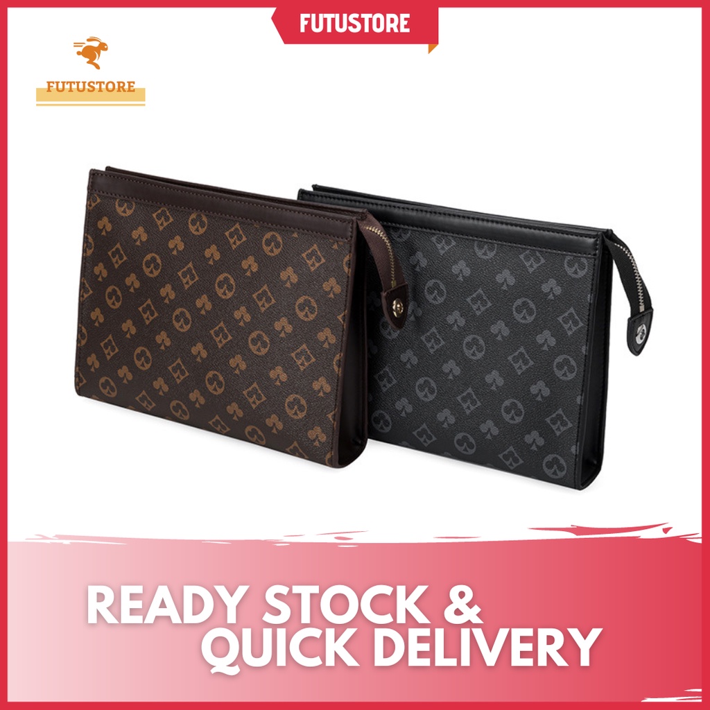 European Style Leather Men Clutch Bag | Shopee Malaysia
