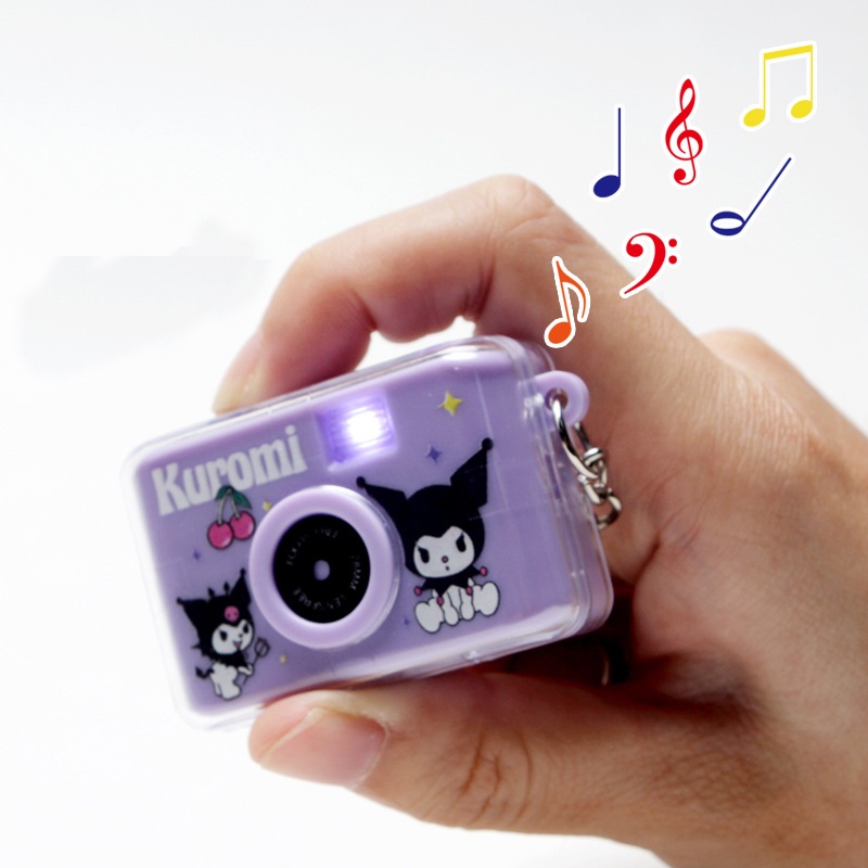 Kawaii Sanrio Keychain Cute Cartoon Kuromi My Melody Cinnamoroll Key ...