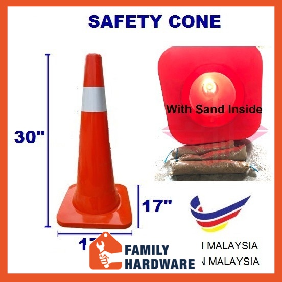 MAX 10 PER ORDER 30" SAFETY CONE PARKING SAFETY CONE TRAFFIC BLOCK ...