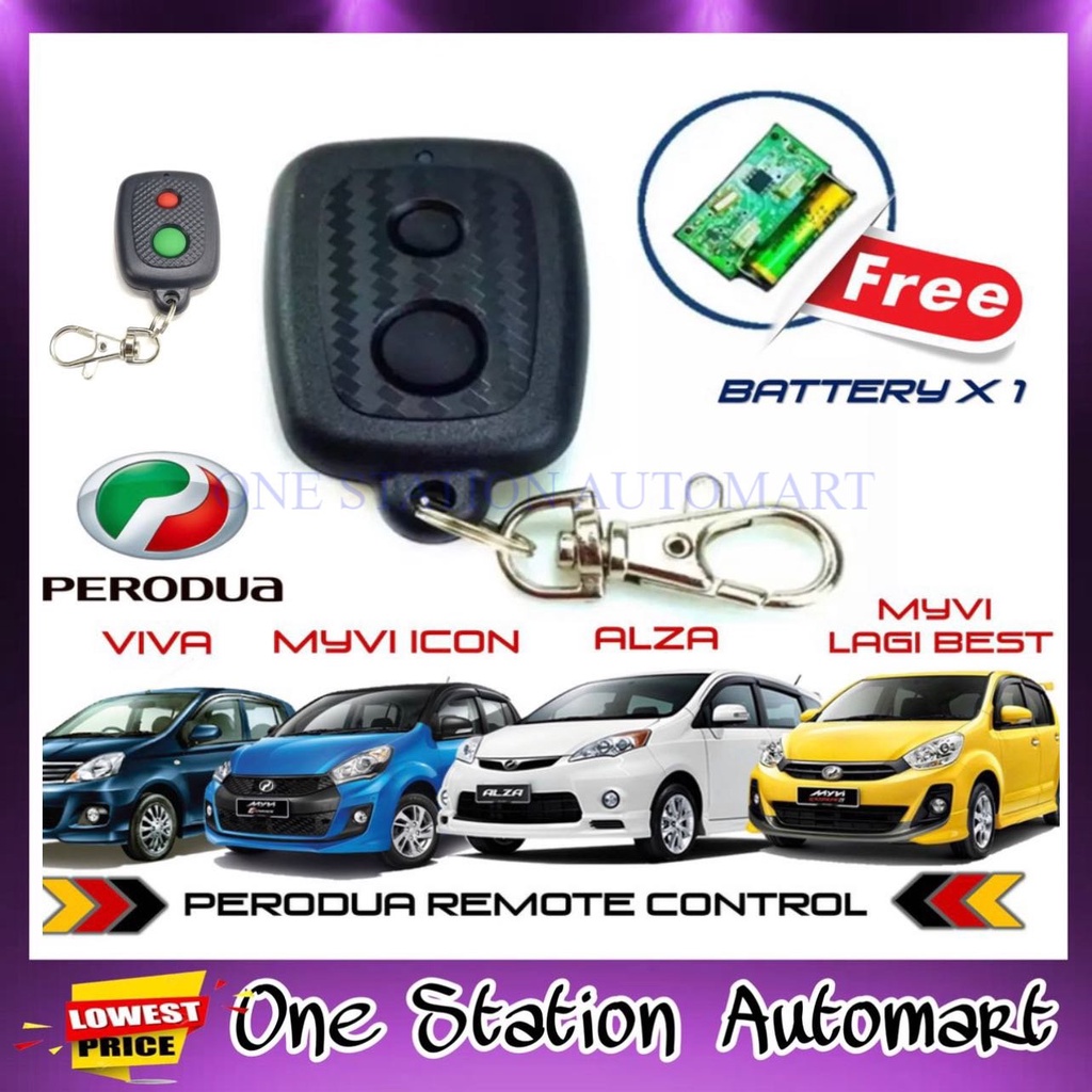 Perodua Myvi ALZA Myvi Lagi best Icon Kancil Kelisa Kenari Viva alarm ...