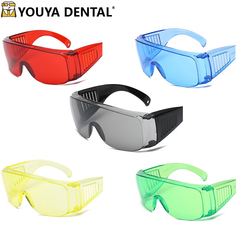 Dental Red Eye Protection Glasses Curing Light UV Goggle Glasses | Shopee Malaysia