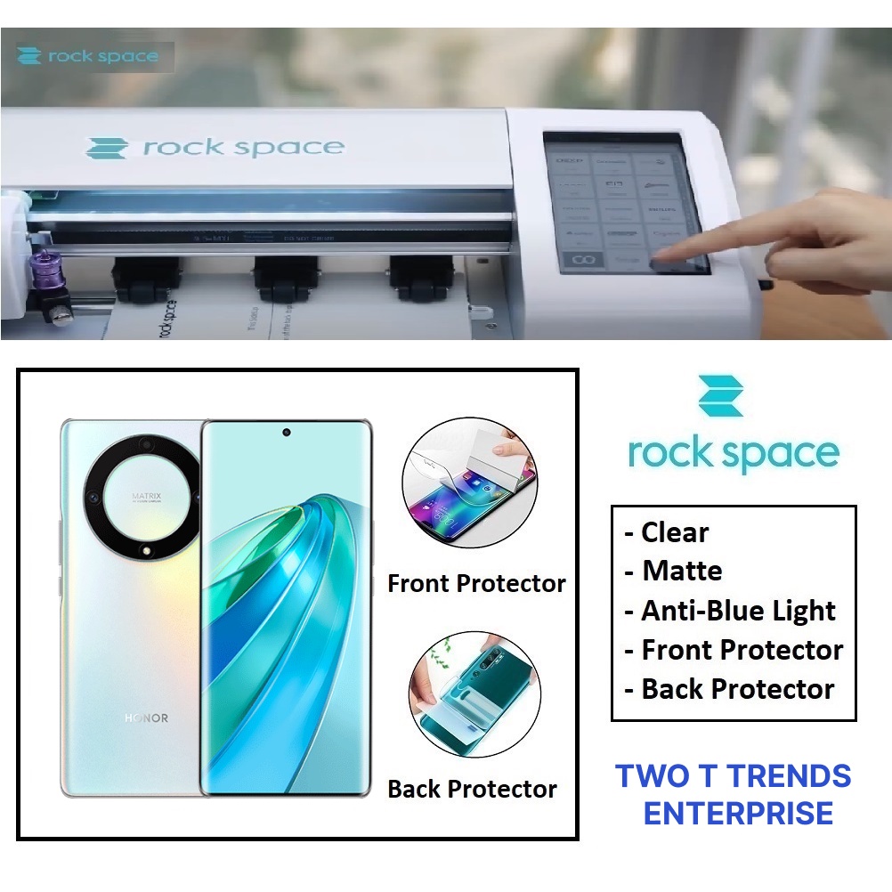 Huawei Honor X9A / X8A Rock Space Clear Matte Anti Blue Hydrogel Screen ...