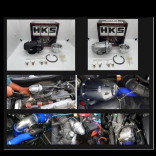 HKS Adjustable Turbocharger Turbo Blow SQV Off Valve 4 TURBO BLOW OFF ...