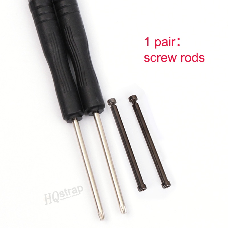 2PCS Metal Screw Adapter for Garmin Watch Band Pins for Garmin Fenix 6x ...