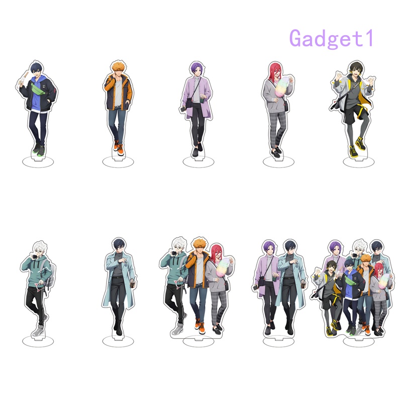 Blue Lock Acrylic Stands Anime Figure Isagi Chigiri Bachira Nagi Karasu ...