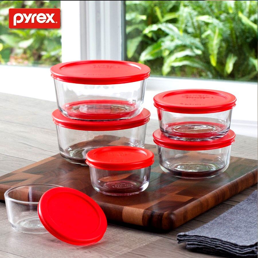 Pyrex® Simply Store, Meal Prep Glass Food Storage Containers (2-Piece ...