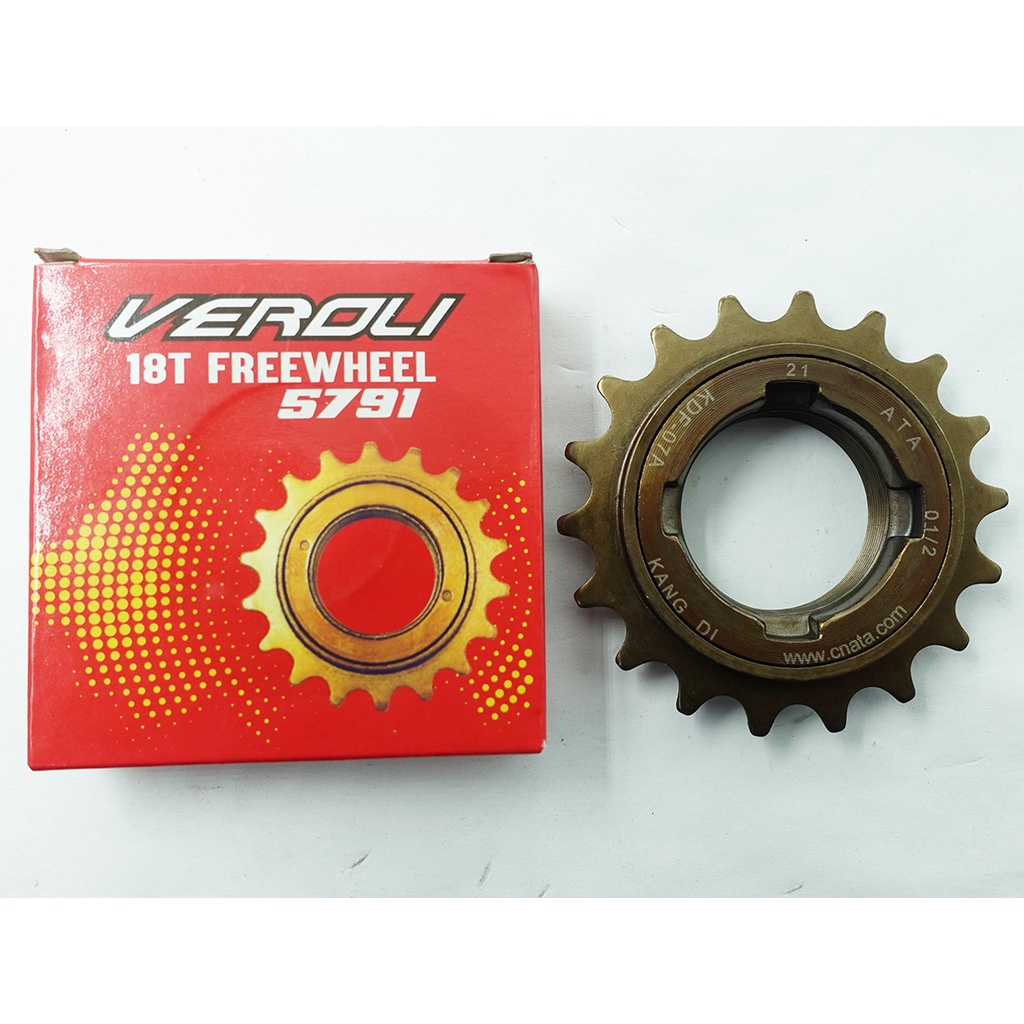 VEROLI BICYCLE FREEWHEEL SPOKET18T / BMX / FIXIE / LAJAK 5791 | Shopee ...