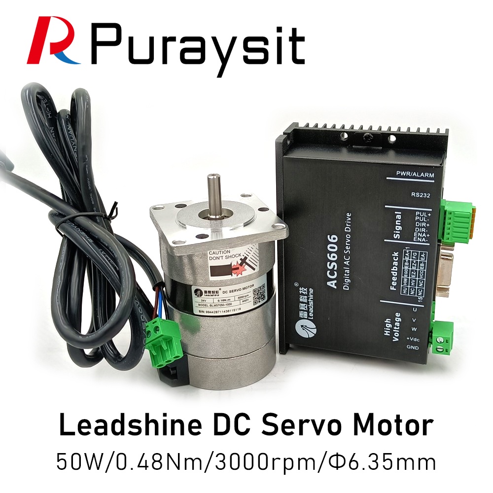 SZ Puraysit Leadshine DC Servo Motor Brushless Motor 50W ACS306 ...