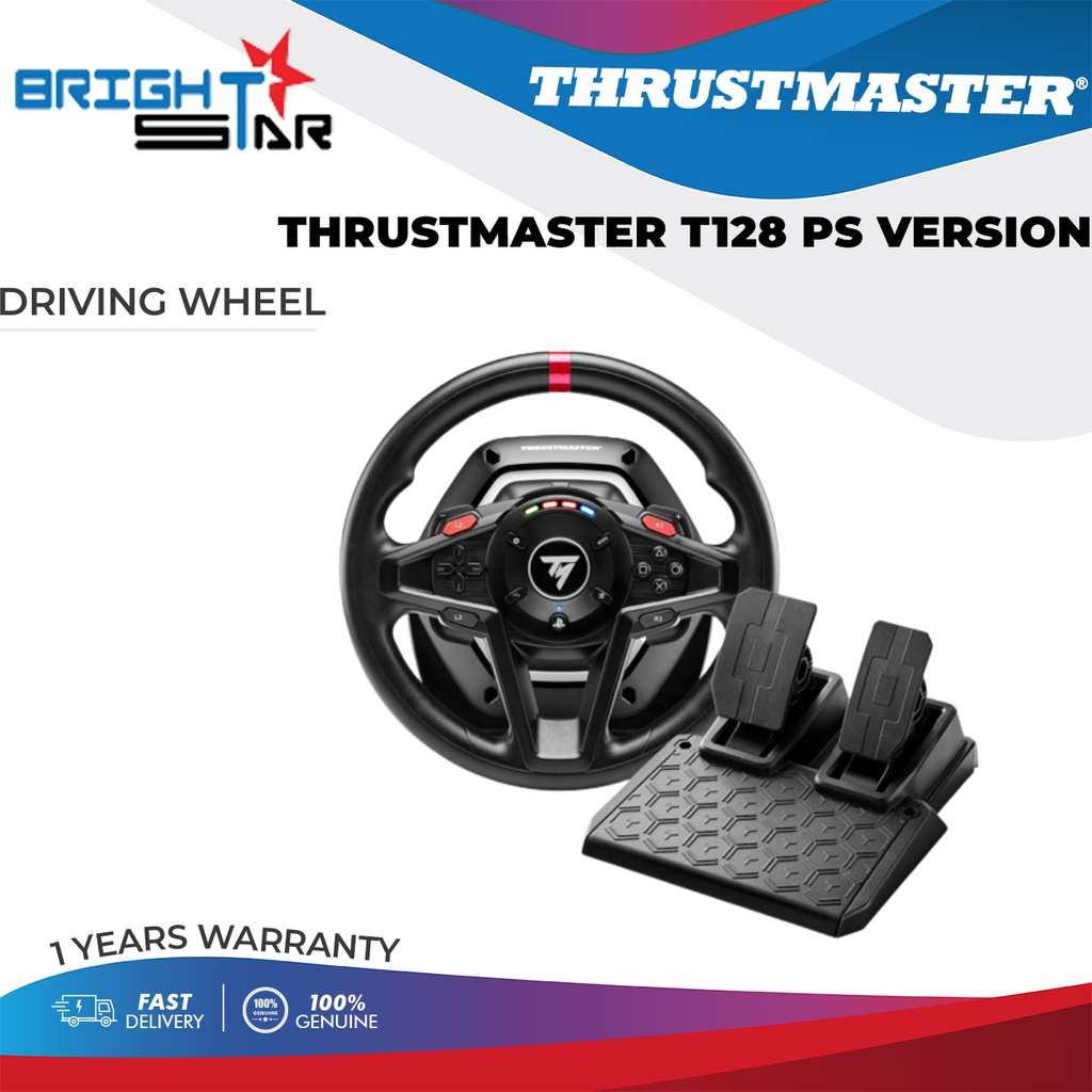 DRIVING WHEEL / THRUSTMASTER T128 PS VERSION / 1YR / (4160868 ...