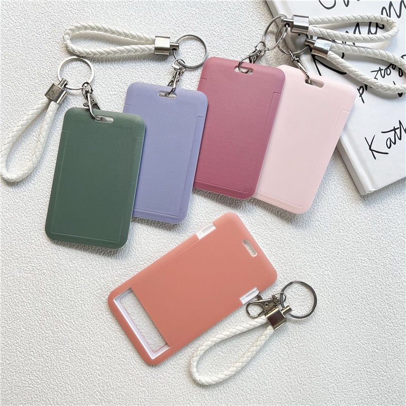 Student Cute Business Slide Cover Card Holder Badge Credit Card Holders ...