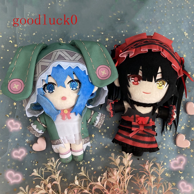 GL DATE A LIVE Anime Figures Yoshino Tokisaki Kurumi Cosplay Plush Doll ...