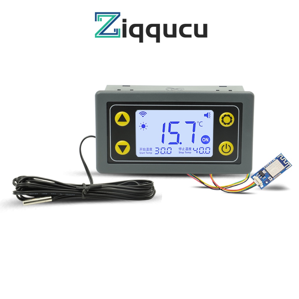 ZIQQUCU ST10 WIFI Digital Temperature Controller Centigrade Thermostat ...
