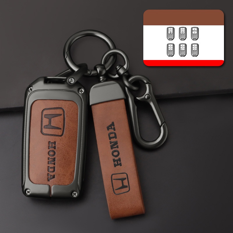 Zinc Alloy Car Remote Key Case Cover For Honda CRV CR-V Fit Civic ...