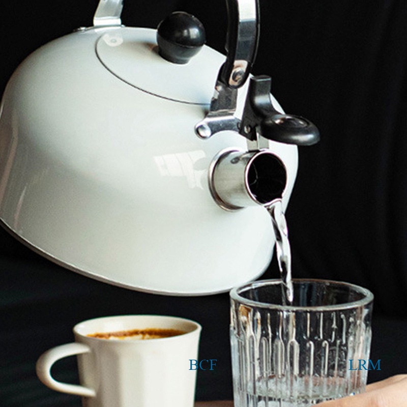 BCF 3L Whistle Kettle Electroplated Bronze Handle Whistle Coffee Tea ...