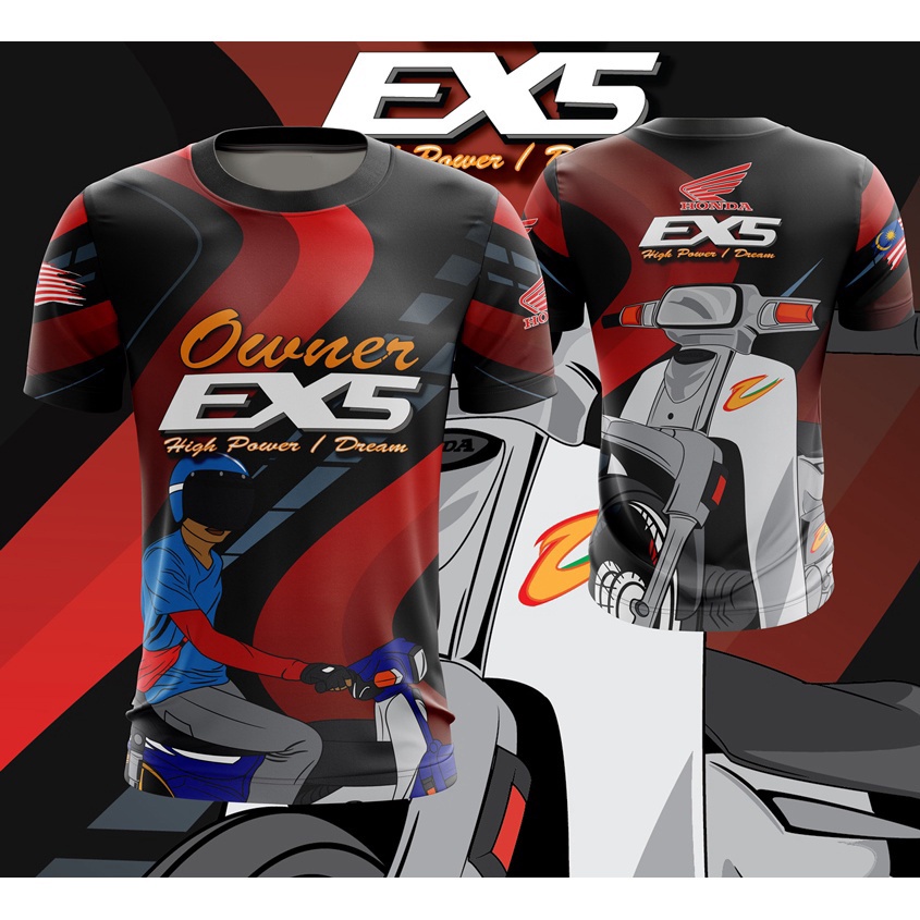 Baju EX5 T shirt Member 2.0 Gong Badak Jersey 2023 Dream BAJU OWNER ...