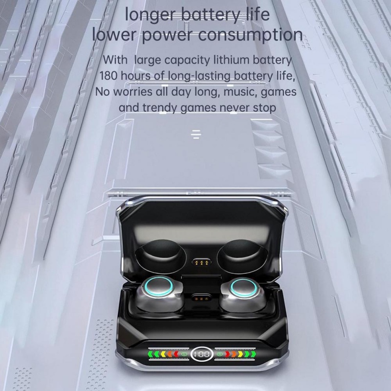 JBL TWS Wireless Bluetooth 5.3 Earphones Binaural Gaming Touch Control ...