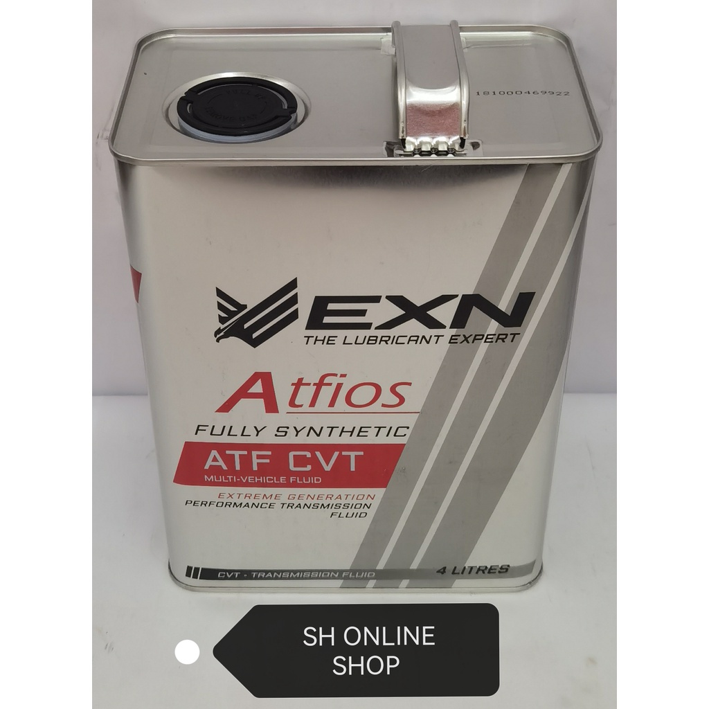 EXN Atfios CVT Fully Synthetic ATF Oil (4 Litre) | Shopee Malaysia