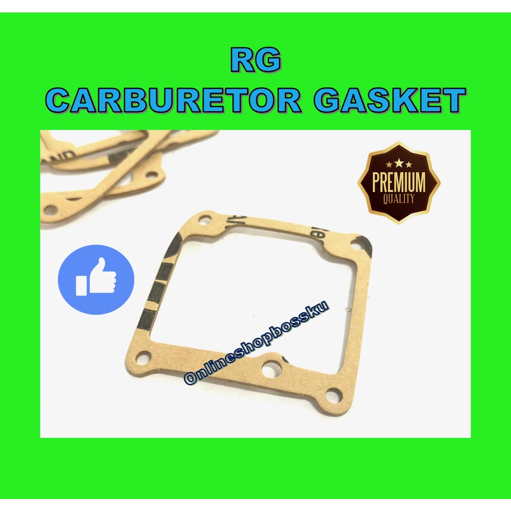 RG CARBURETOR GASKET RG SPORT CARBURATOR COVER GASKET RG 110 KARB CARB ...