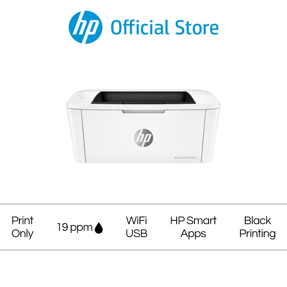HP LaserJet Pro M111w Wireless Mono Laser Printer / Print / One Year ...