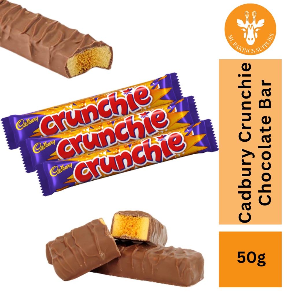 [READY STOCK] Cadbury Crunchie with Golden Honeycomb (50g) 1 Pcs ...