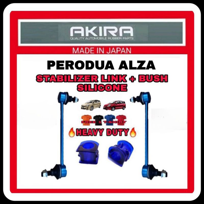 BF HEAVY DUTY PERODUA ALZA 09-2021 FRONT STABILIZER LINK + BUSH ...