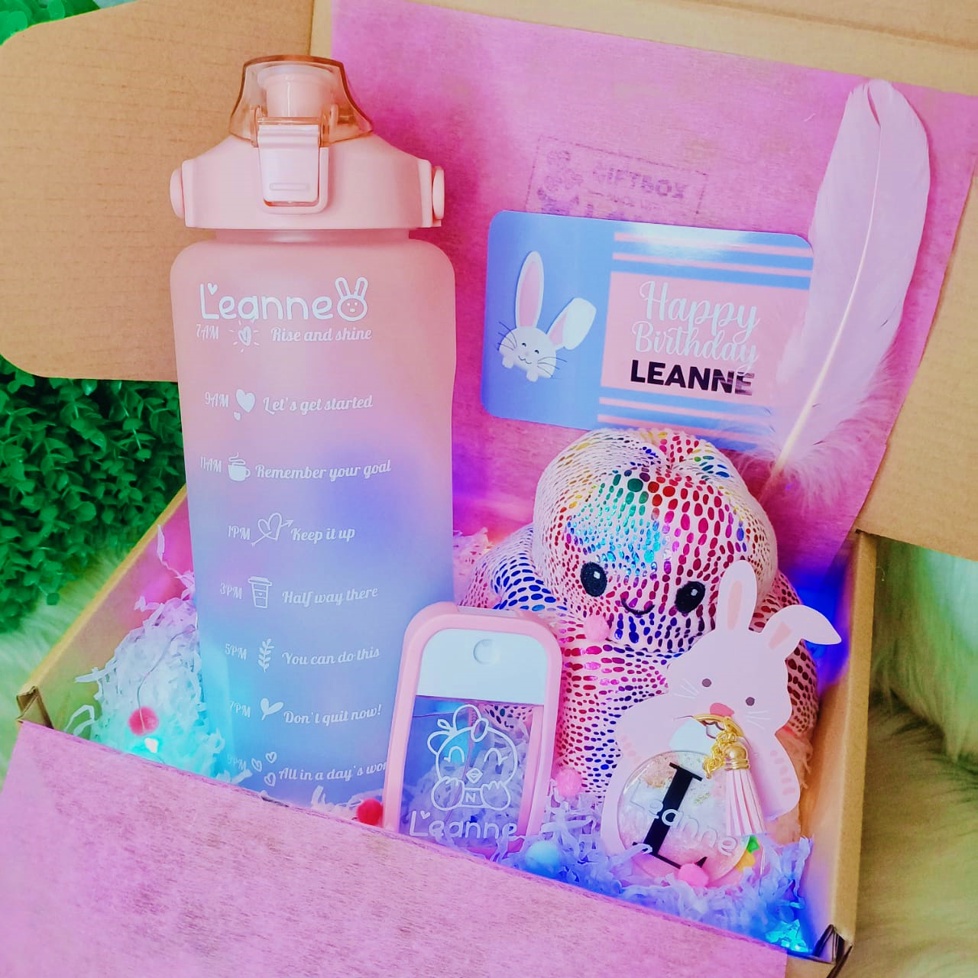 AdianaGift [FAST] [Custom Name Surprise ] 2 Liter Bottle Botol Unicorn ...