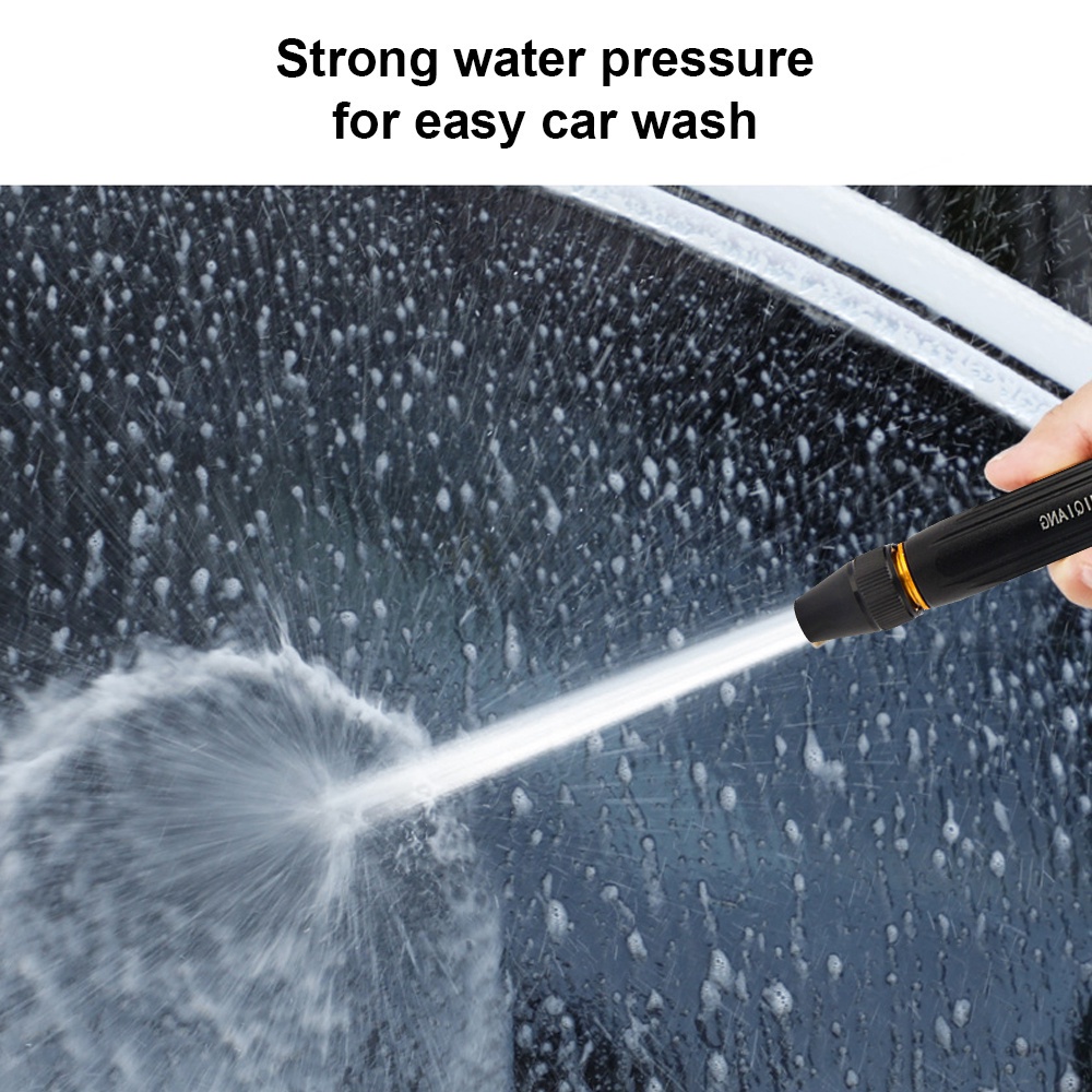 Car Washing Portable outdoor Water Gun Nozzle Garden Hose Water spray ...