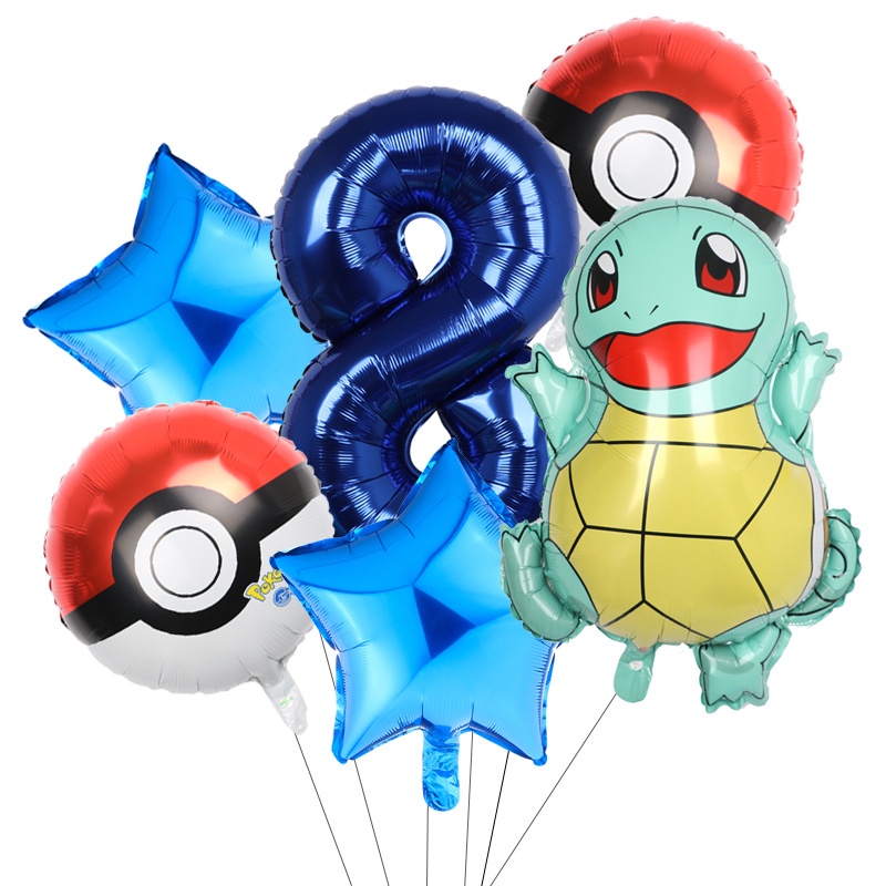 Pokemon Pikachu Balloons Baby Shower Party Decoration Charizard ...