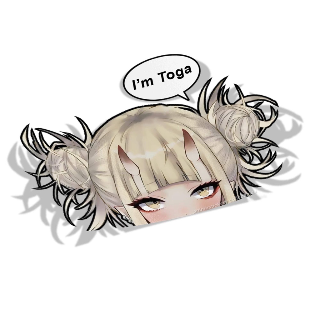 Himiko Toga | My Hero Academia | Peeker Anime Stickers for Cars ...
