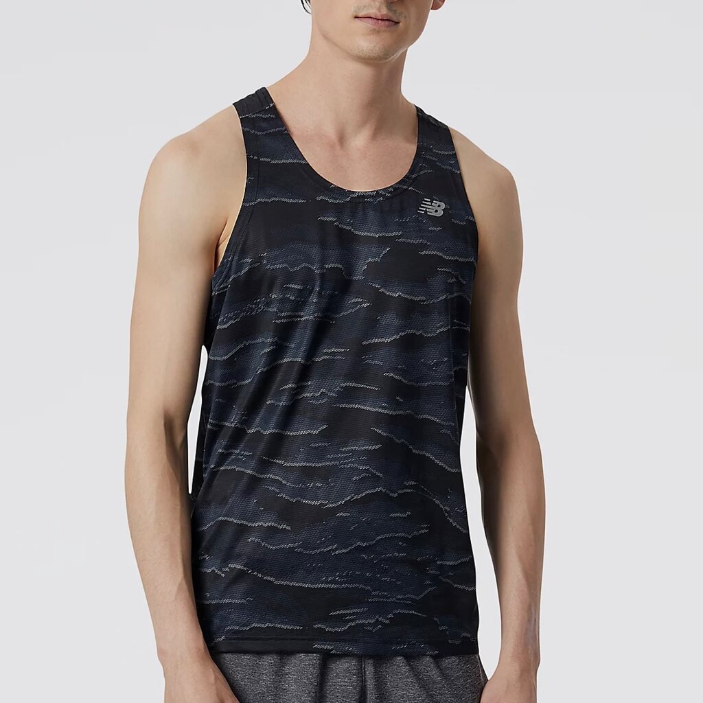 New Balance Accelerate Running Singlet (M L) 'CAMO | Shopee Malaysia