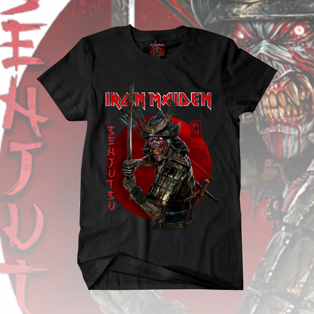 Iron Maiden Senjutsu Rock Band Album Hypebeast Streetwear T-shirt Super ...