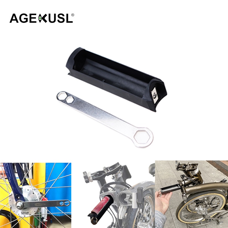 AGEKUSL Bike Hidden Tool Box Storage Babin Box With Hex Wrench Use For ...