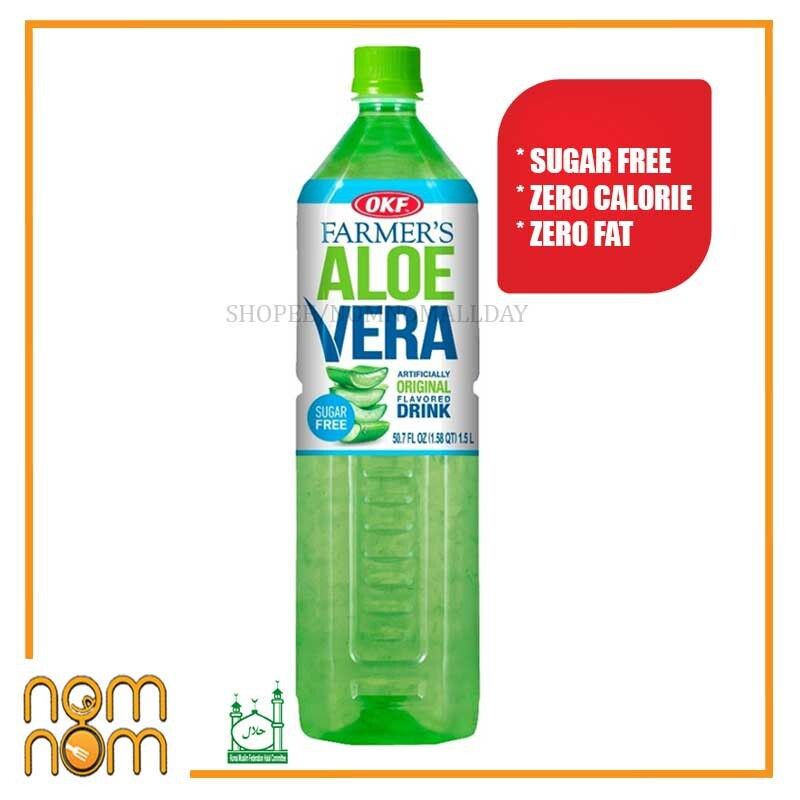 [HALAL] OKF Farmer Super tasty SUGAR FREE Original Aloe Vera Drink ...