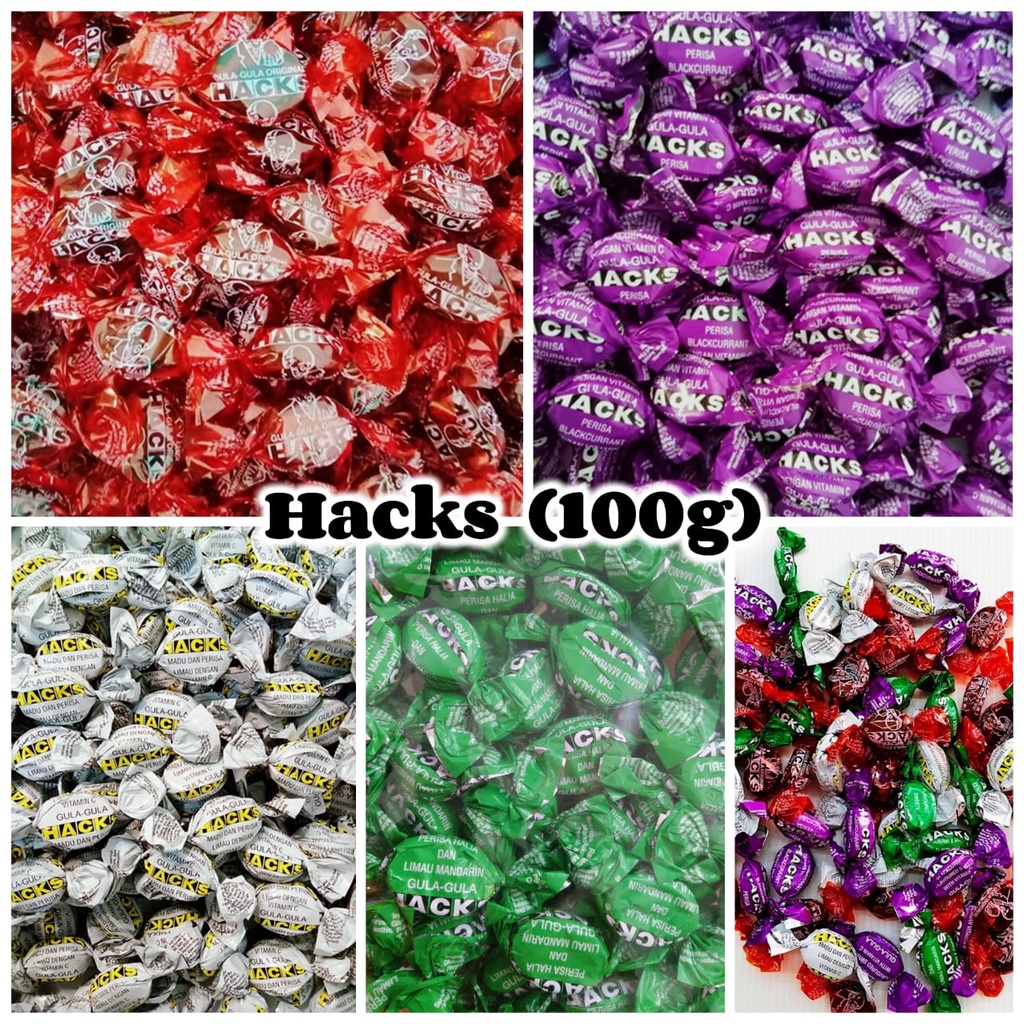 [ 100g ] Hacks Candy | Shopee Malaysia